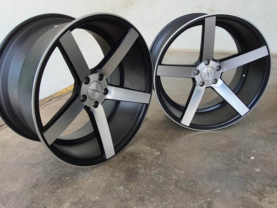 Vossen Rims Original 20 inch - 112 x 5, Car Accessories, Tyres & Rims ...
