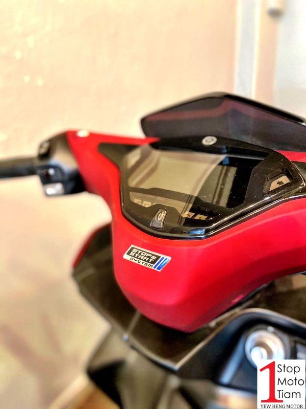 Yamaha Aerox 155 Keyless (Matt Red), Motorcycles, Motorcycles for Sale ...