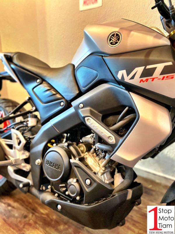 Yamaha MT15 - Gold Fork (Matt Sliver), Motorcycles, Motorcycles for ...