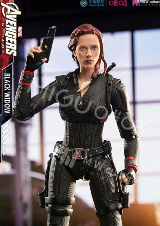 1/7 Black Widow Action Figure RM368/ 1/9 Black Widow Action Figure ...