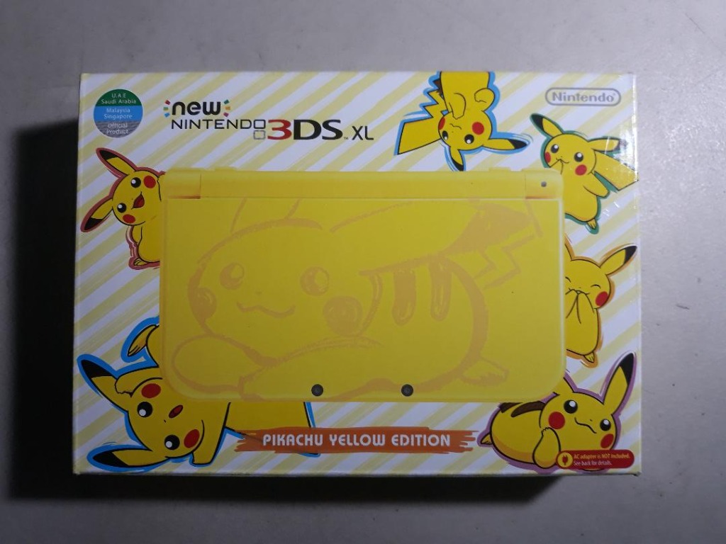 3ds XL + games Pikachu limited edition, Video Gaming, Video Game ...