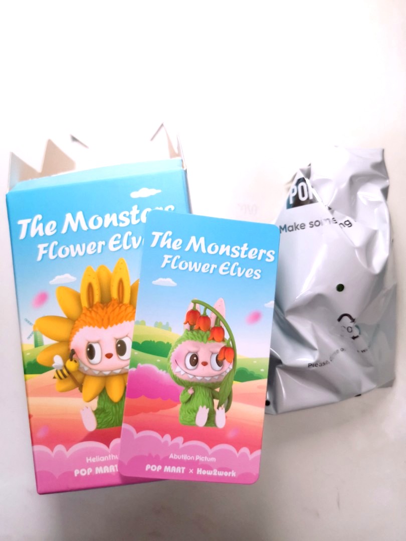 [盲盒] Labubu 風鈴花 (絕版 - 花之精靈系列 | The Monsters Flower Elves) Popmart, 興趣及 ...