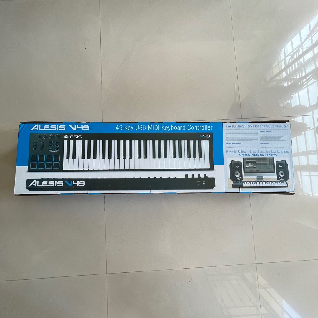 Alesis V49 keyboard, Hobbies & Toys, Music & Media, Musical Instruments ...
