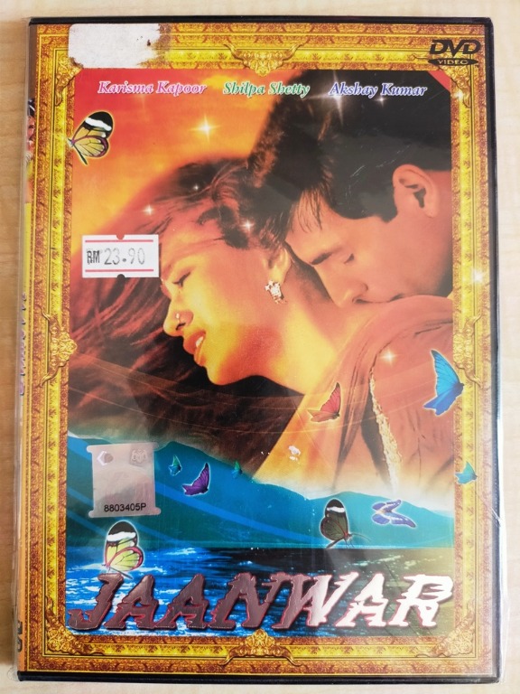 Bollywood Hindi Movie Jaanwar DVD Akshay Kumar Karisma Kapoor Shilpa ...