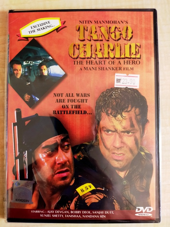 Bollywood Hindi Movie Tango Charlie The Heart of A Hero DVD Ajay Devgan ...