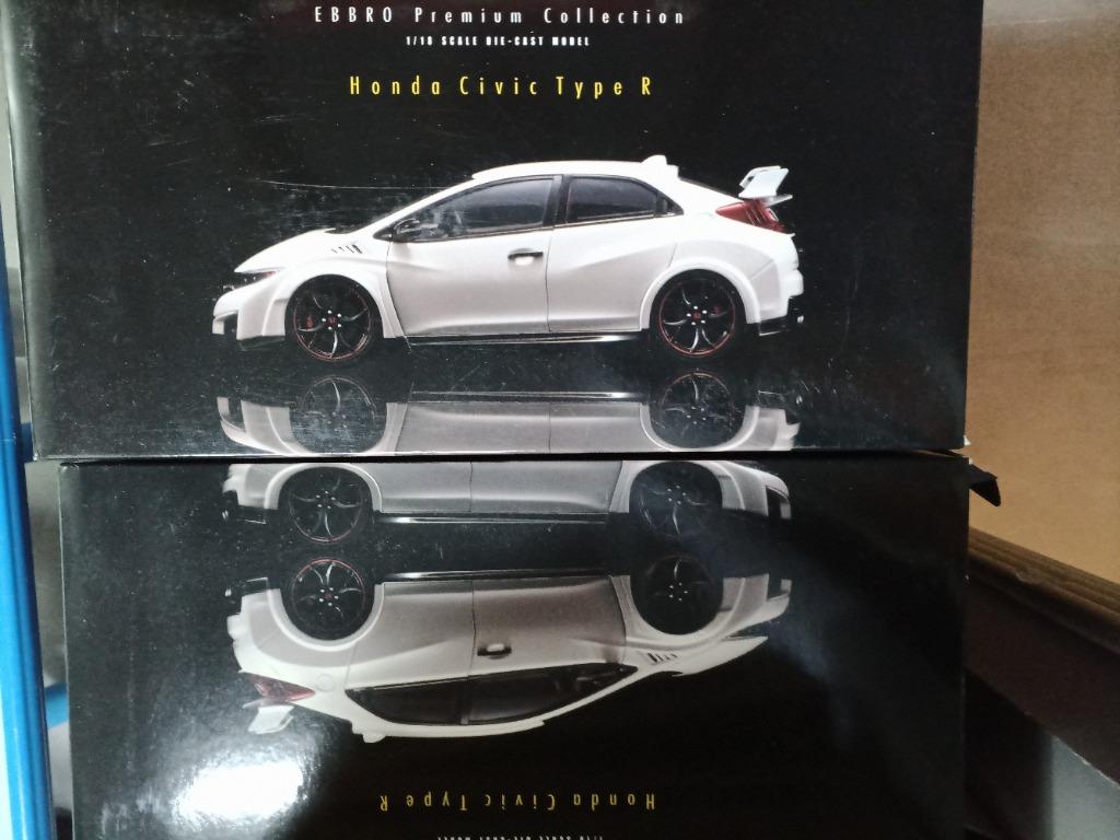 Ebbro honda civic fk2 type r & otto eg6 sir same 1/18 ig autoart size kyosho, 玩具 & 遊戲類, 玩具 ...