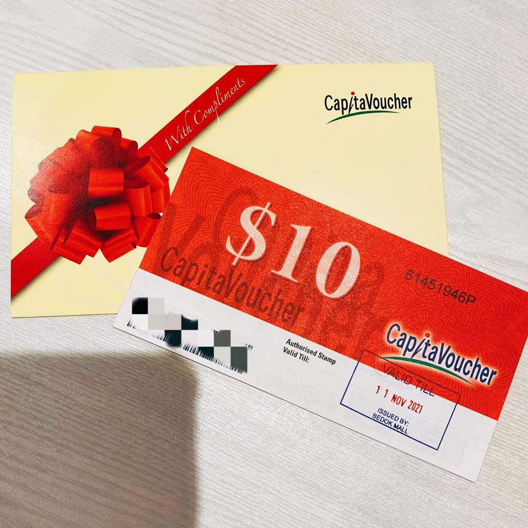 Exchange $100 CapitaLand Voucher to Fairprice, Tickets & Vouchers ...