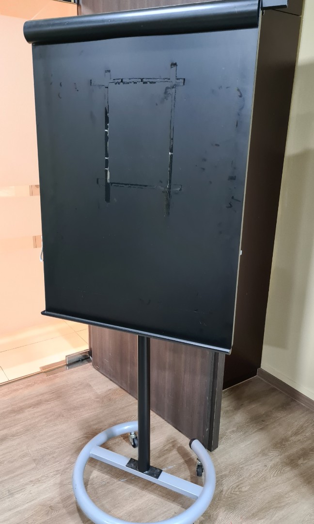 Flip Chart Stand with Wheels, Furniture & Home Living, Home Improvement ...