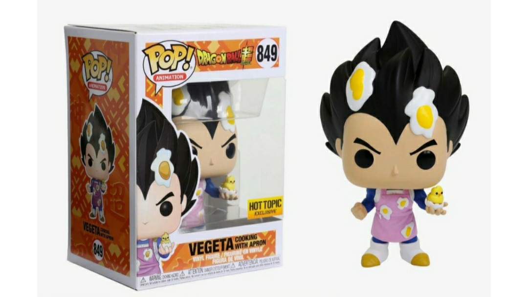 Funko Pop - Animation Dragon Ball Z - Vegeta Cooking With Apron ...