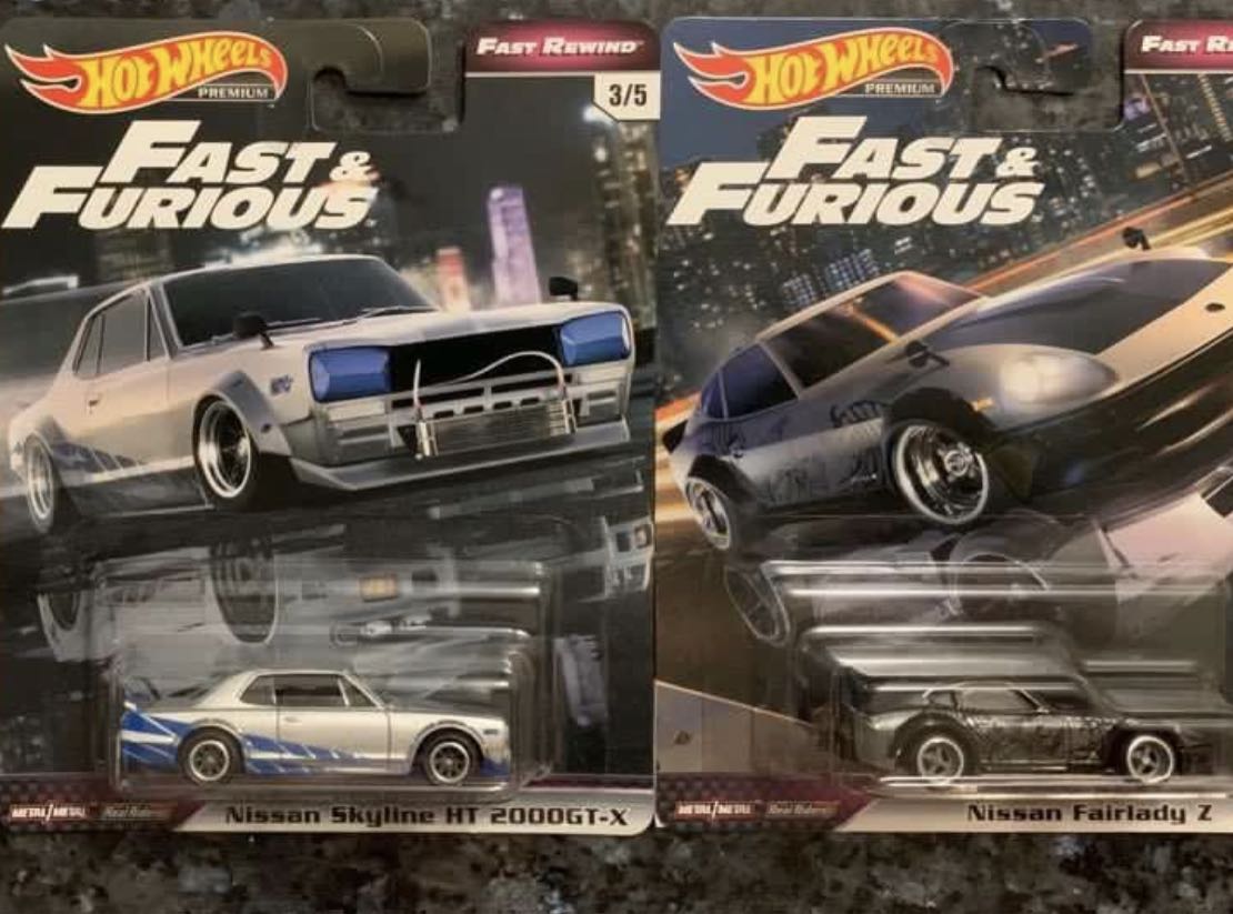 Hot Wheels Fast & Furious Premium, Toys & Games, Stuffed Toys on Carousell