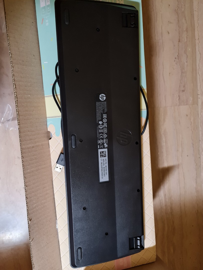 HP Wired Keyboard Model SK2120, Computers & Tech, Parts & Accessories ...