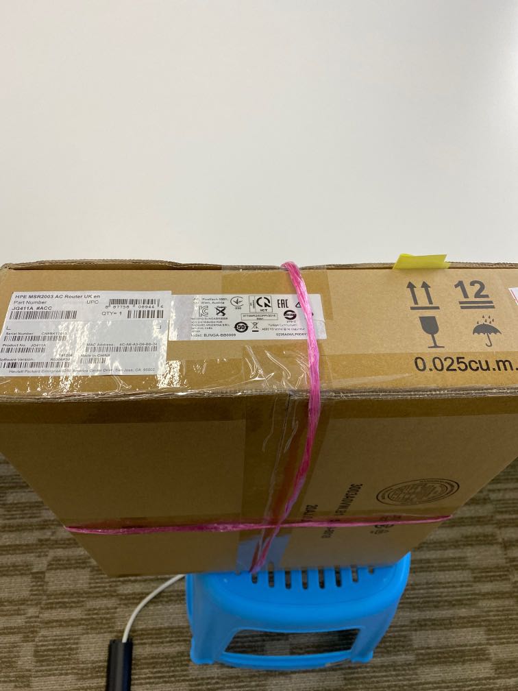 HPE MSR2003 AC Router, Computers & Tech, Parts & Accessories ...