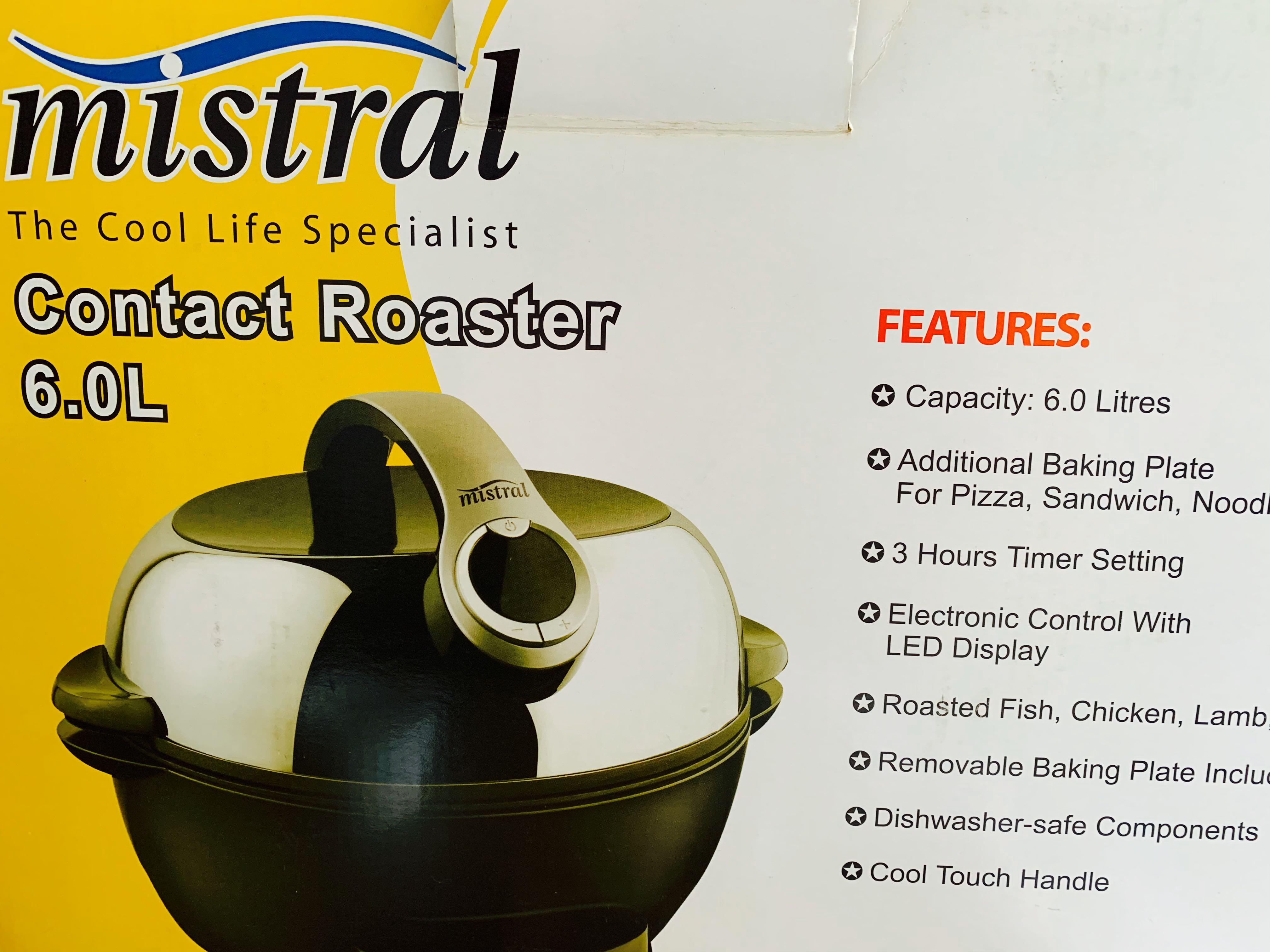 Mistral Contact Roaster 6.0L, Home Appliances, Kitchenware on Carousell