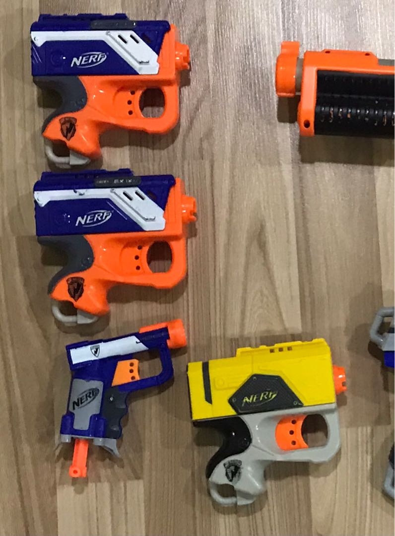 Nerf bundle, Hobbies & Toys, Toys & Games on Carousell