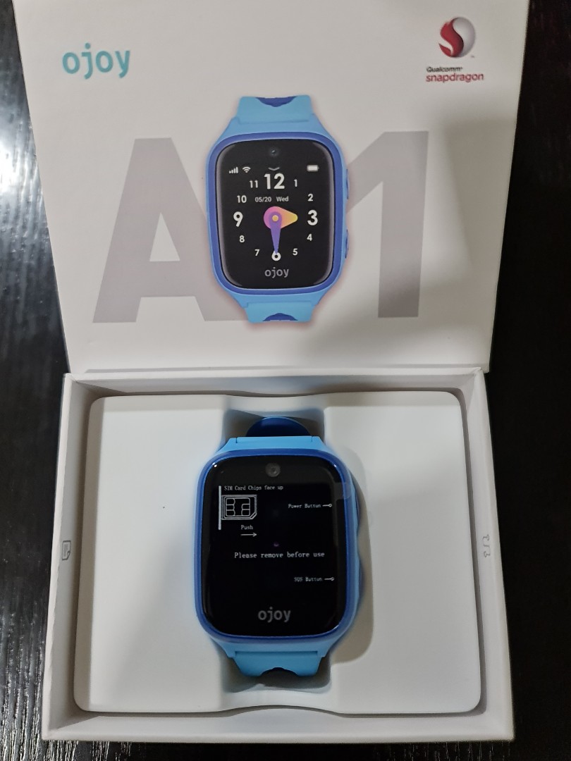 Ojoy A1 kids smart watch 4G, Mobile Phones & Gadgets, Wearables & Smart ...