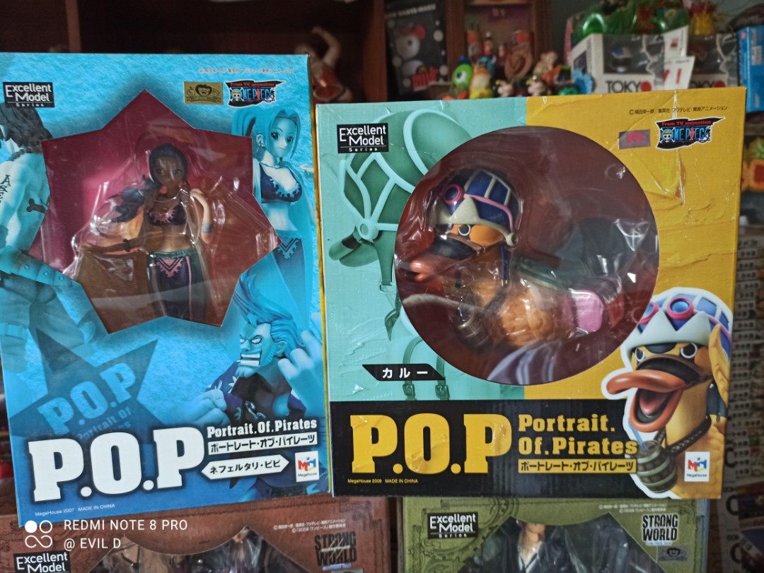 One Piece P.O.P Princess Vivi & Duck (Carie), Hobbies & Toys, Toys ...