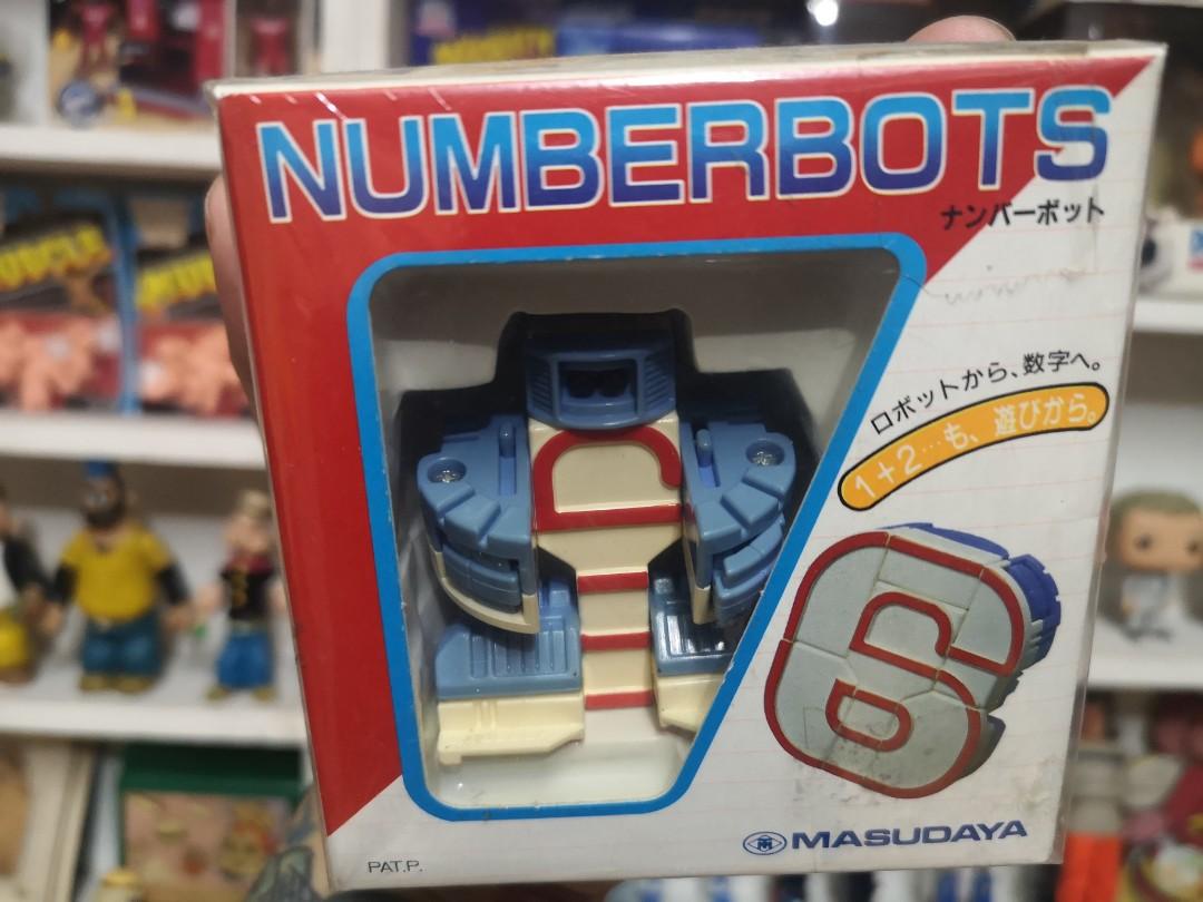 Original Masudaya Letter Number bots ( Letrabots), Hobbies & Toys, Toys ...