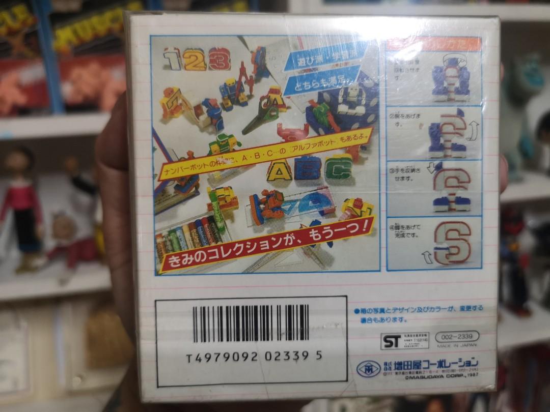 Original Masudaya Letter Number bots ( Letrabots), Hobbies & Toys, Toys ...