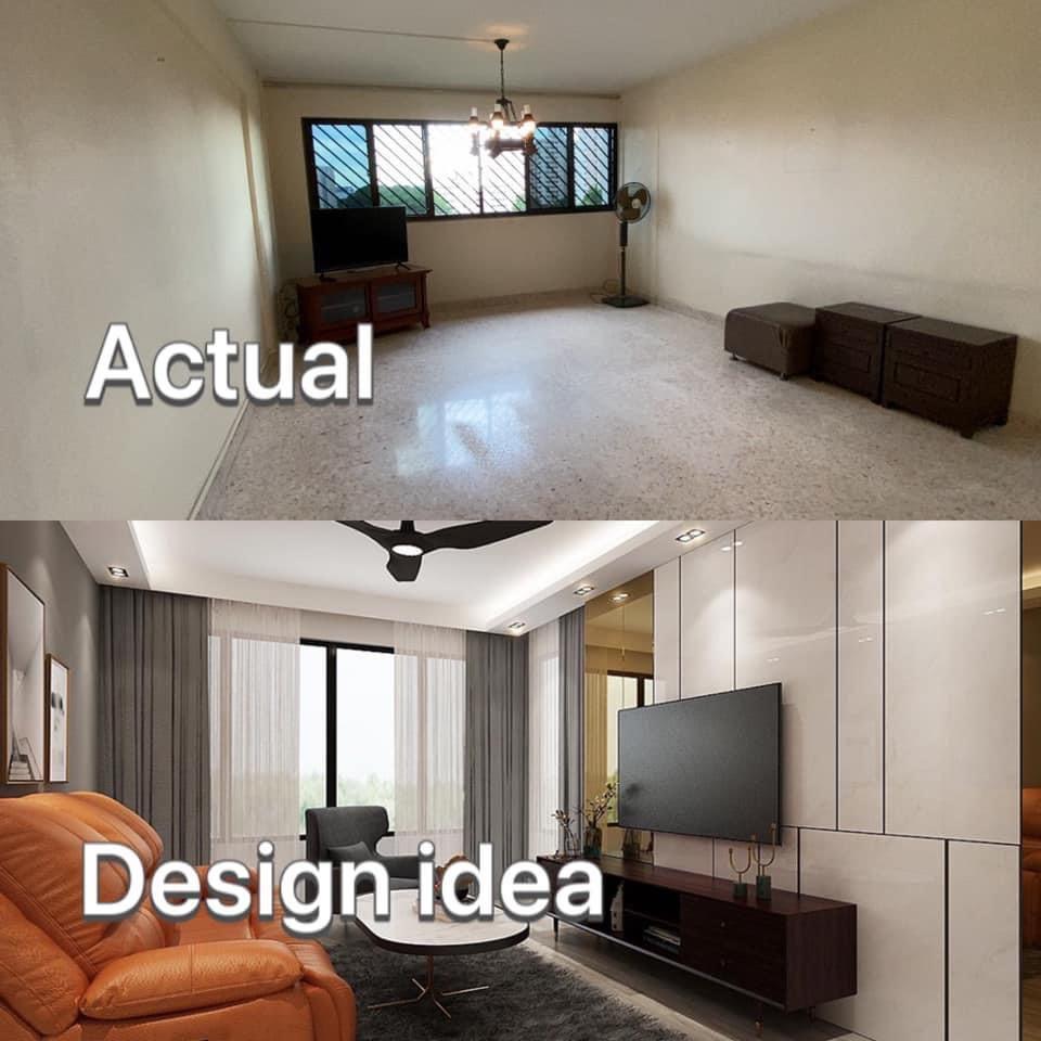 Point block 5 room HDB with balcony and unblocked view, Property, For ...