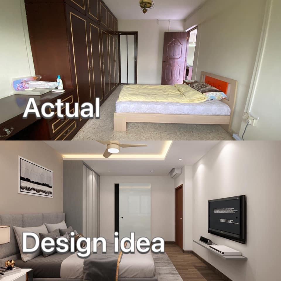 Point block 5 room HDB with balcony and unblocked view, Property, For ...