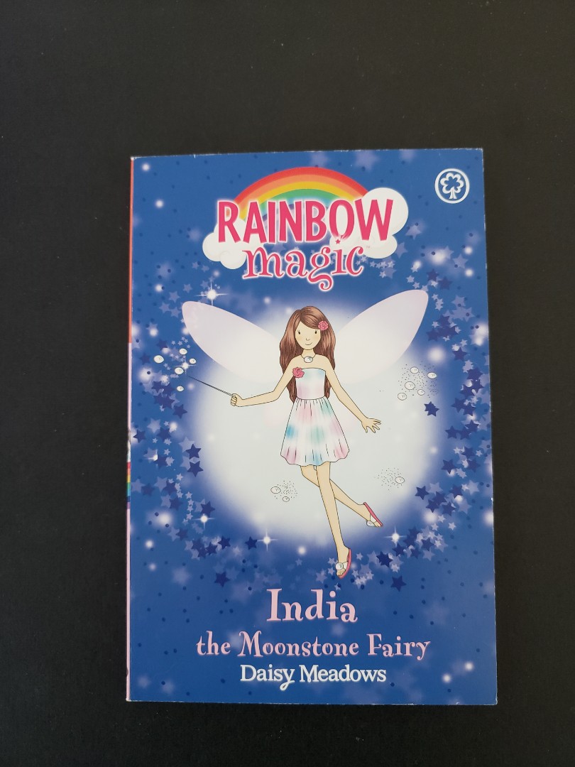 Rainbow magic~India the Moonstone Fairy, 興趣及遊戲, 書本 & 文具, 兒童書籍 - Carousell