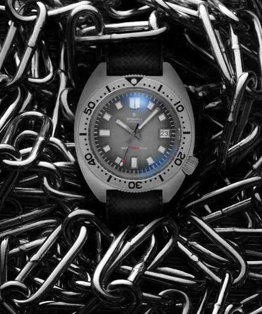 RDUNAE RETANGULA VINTAGE TURTLE 6105-8000 HOMAGE AUTOMATIC DIVE WATCH ...