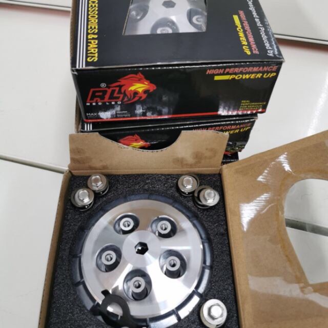 Red Leo Hyperclutch Racing Y15zr & LC 135, Auto Accessories on Carousell