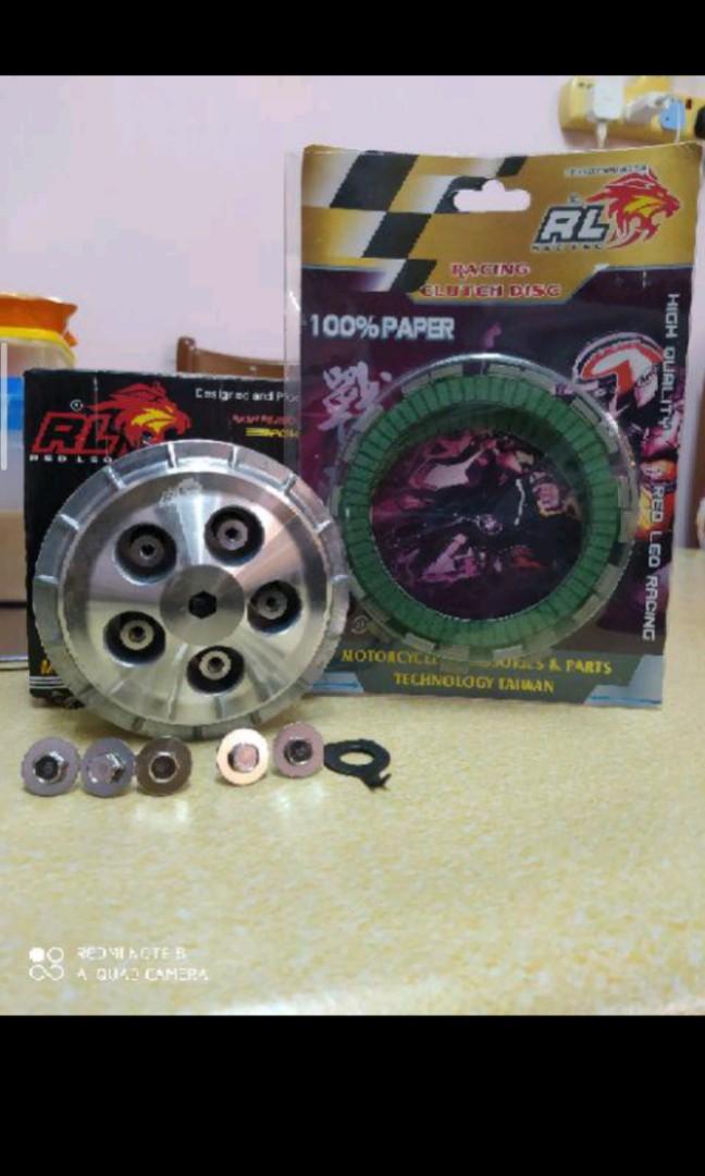 Red Leo Hyperclutch Racing Y15zr & LC 135, Auto Accessories on Carousell