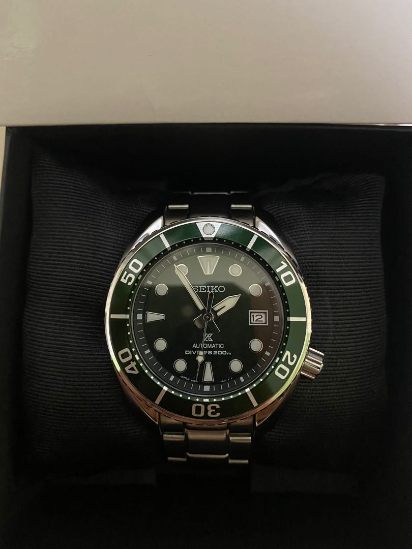 Seiko Prospex Green Sumo, Men's Fashion, Watches & Accessories, Watches ...