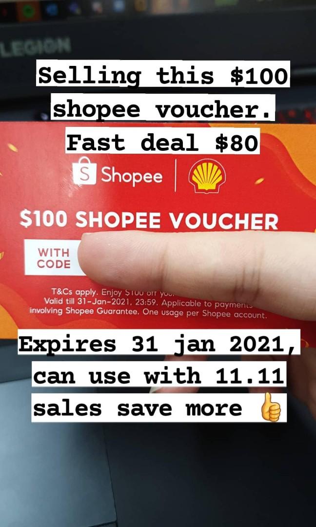 Shopee voucher, Everything Else on Carousell