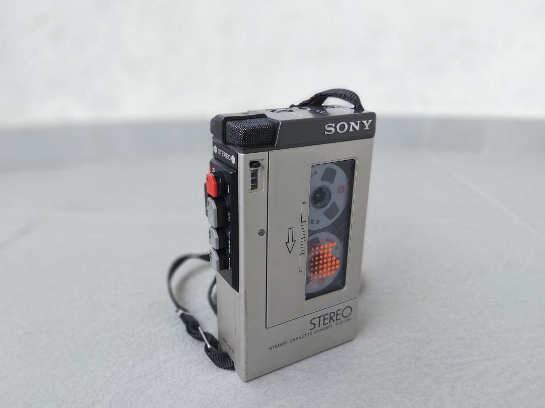Sony tcs-350 cassette player cassette 機 卡式機 磁帶機 錄音機 唱帶機 vintage classic ...