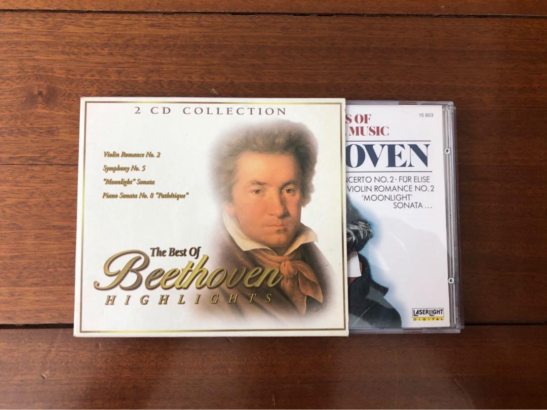 The best of Beethoven (2 CD set), 興趣及遊戲, 收藏品及紀念品, 明星周邊 - Carousell
