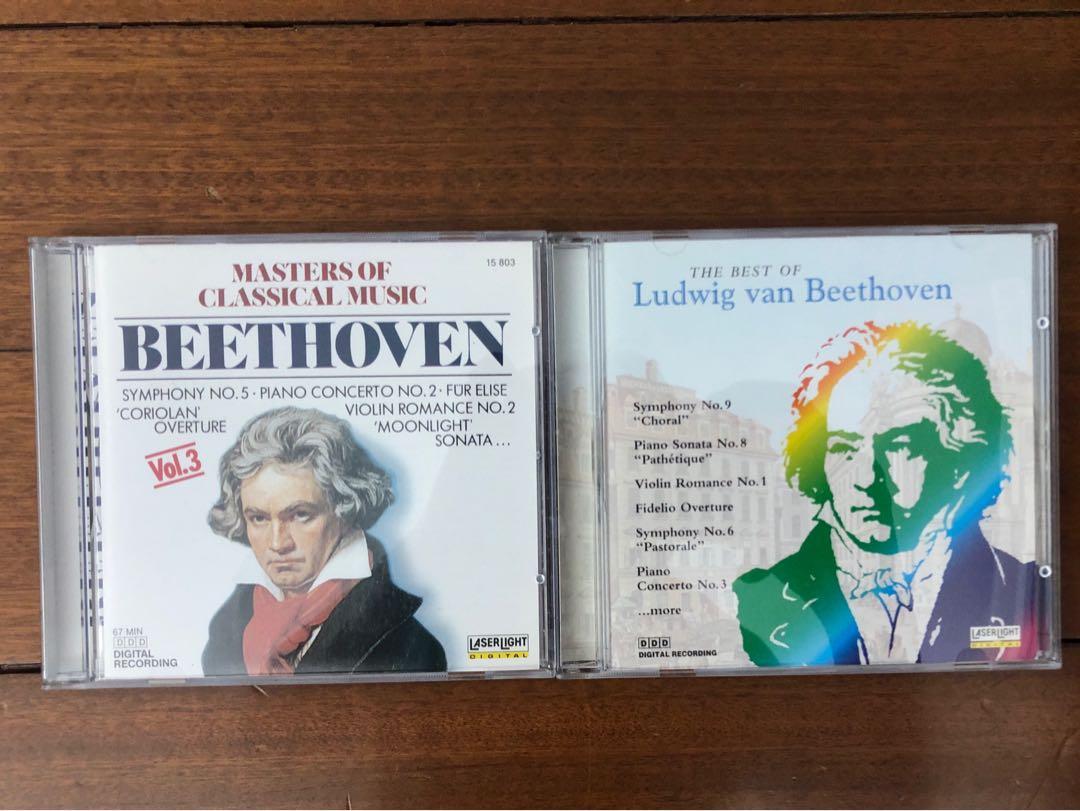 The best of Beethoven (2 CD set), 興趣及遊戲, 收藏品及紀念品, 明星周邊 - Carousell