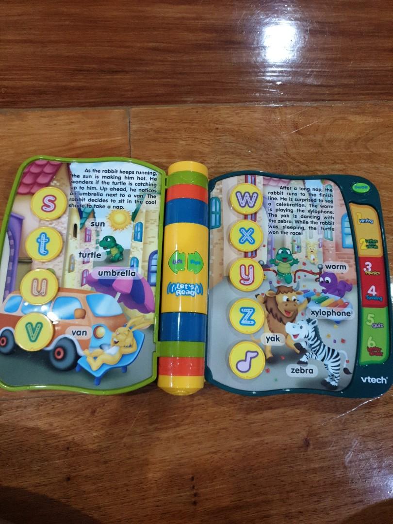 Vtech Big Alphabet Phonics Book, Hobbies & Toys, Toys & Games on Carousell