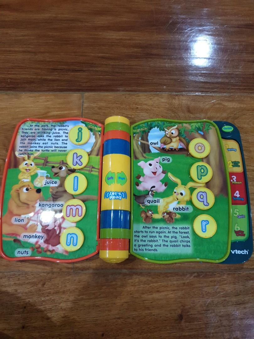 Vtech Big Alphabet Phonics Book, Hobbies & Toys, Toys & Games on Carousell