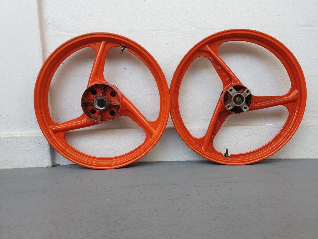 X1r/125z Enkei rim, Motorcycles, Motorcycle Accessories on Carousell