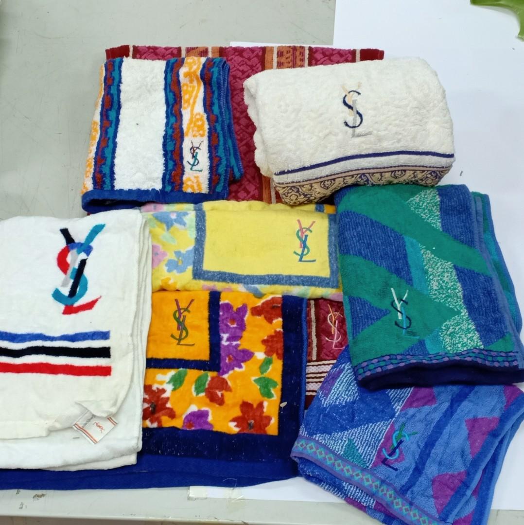YSL towel collection, Luxury, Accessories on Carousell