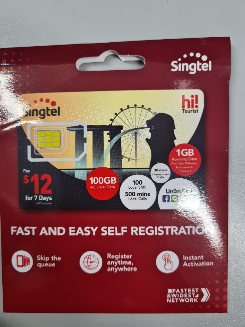 $12 hi!Tourist SIM Card, Mobile Phones & Gadgets, Mobile & Gadget ...