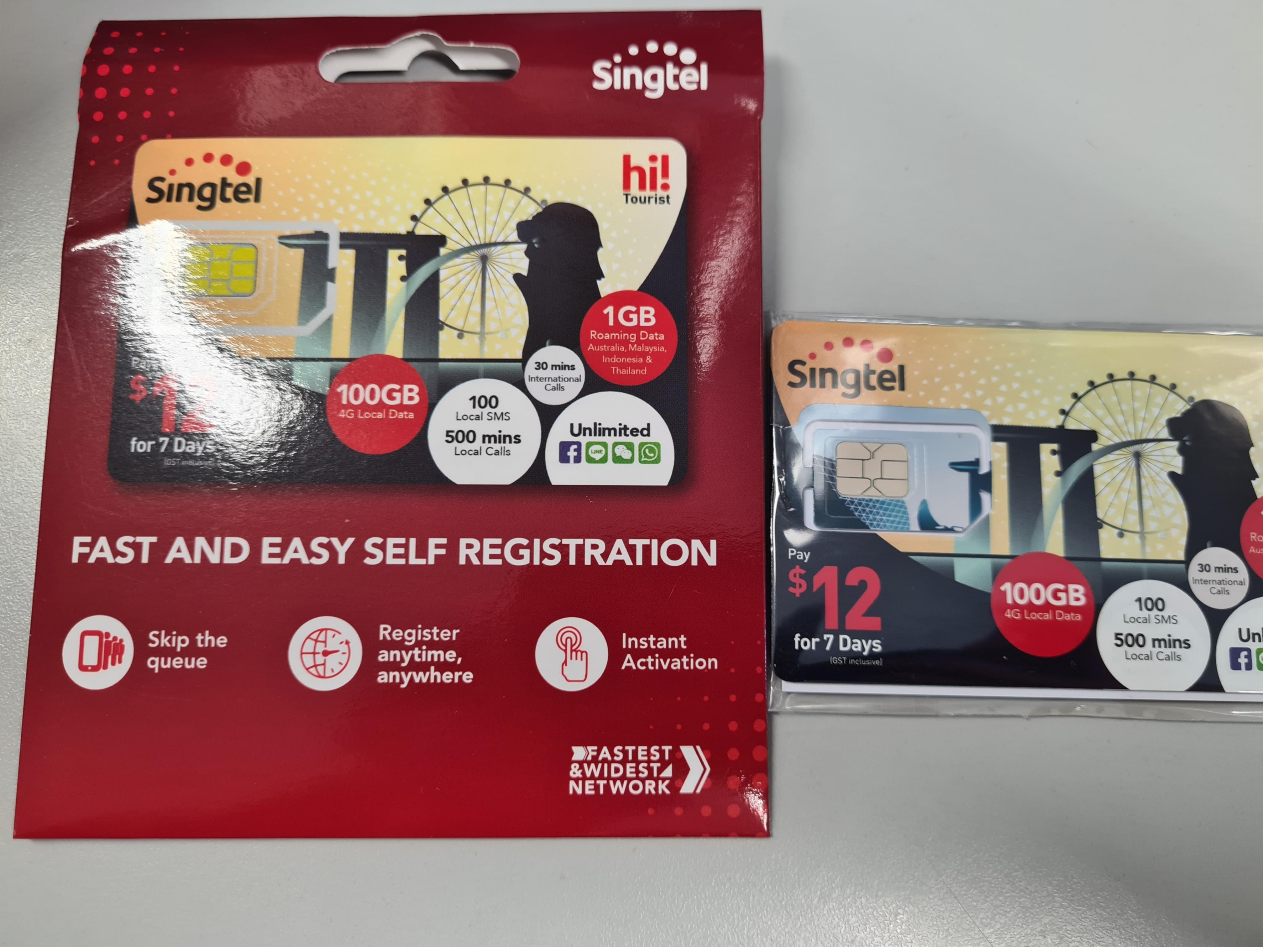 $12 hi!Tourist SIM Card, Mobile Phones & Gadgets, Mobile & Gadget ...