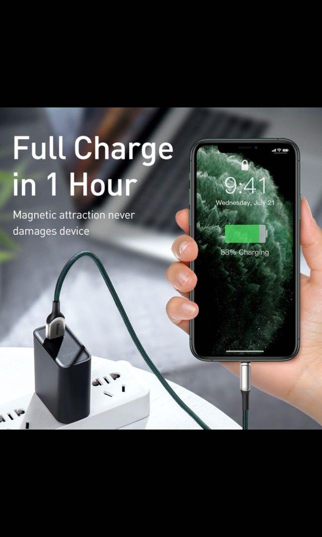 Baseus USB To Micro Cables Wire Cordless, Mobile Phones & Gadgets ...