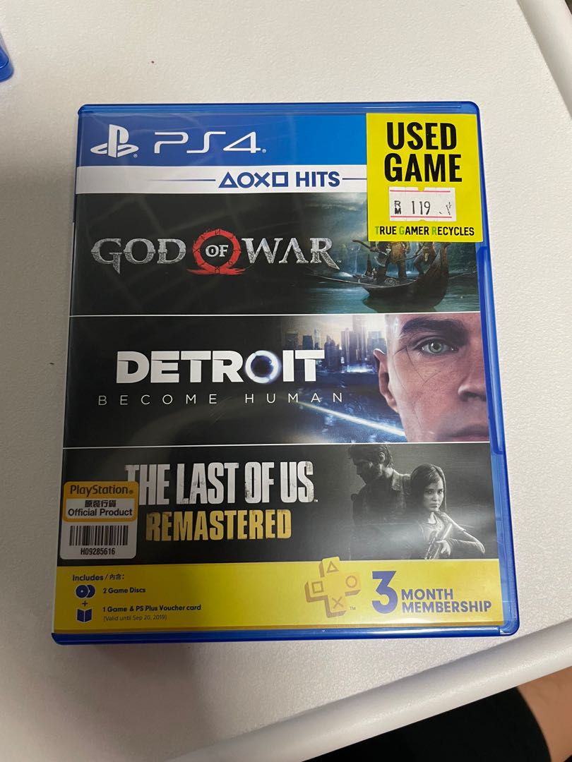 God of War + Detroit Become Human, Video Gaming, Video Games ...