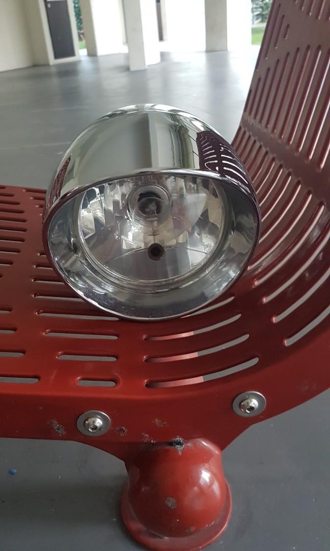 Big alien head light, Motorcycles, Motorcycle Accessories on Carousell