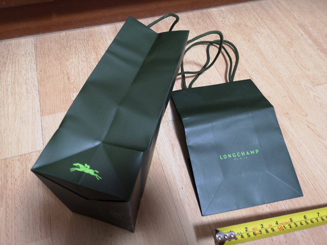Brand New! Longchamp paper bag 1 for $2.80,2 for $4.80 *Dimensions as ...