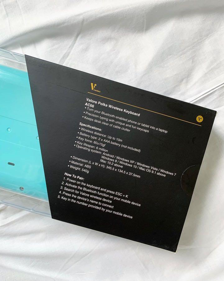 BRAND NEW Valore Wireless Keyboard, Computers & Tech, Parts ...