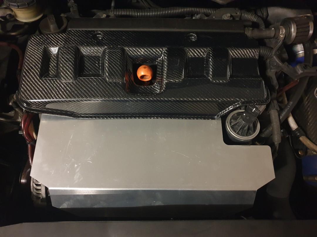 Carbon Fibre (CF) Engine Cover for Honda R-series Engine, Car ...