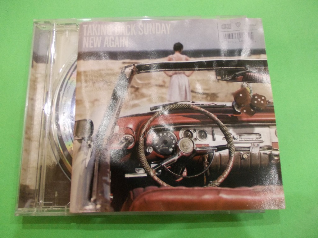 CD TAKING BACK SUNDAY : NEW AGAIN ALBUM (2009) EMO POP ALTERNATIVE ...
