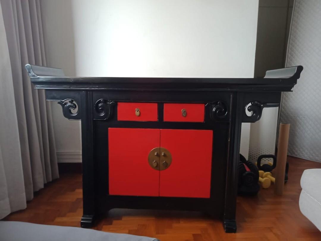 Chinese style side table, Furniture & Home Living, Furniture, Tables ...