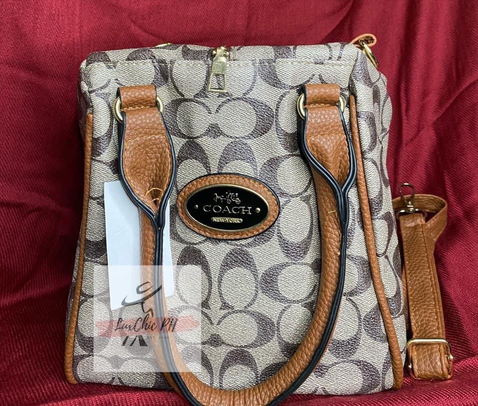 Coach box type, Luxury, Bags & Wallets on Carousell