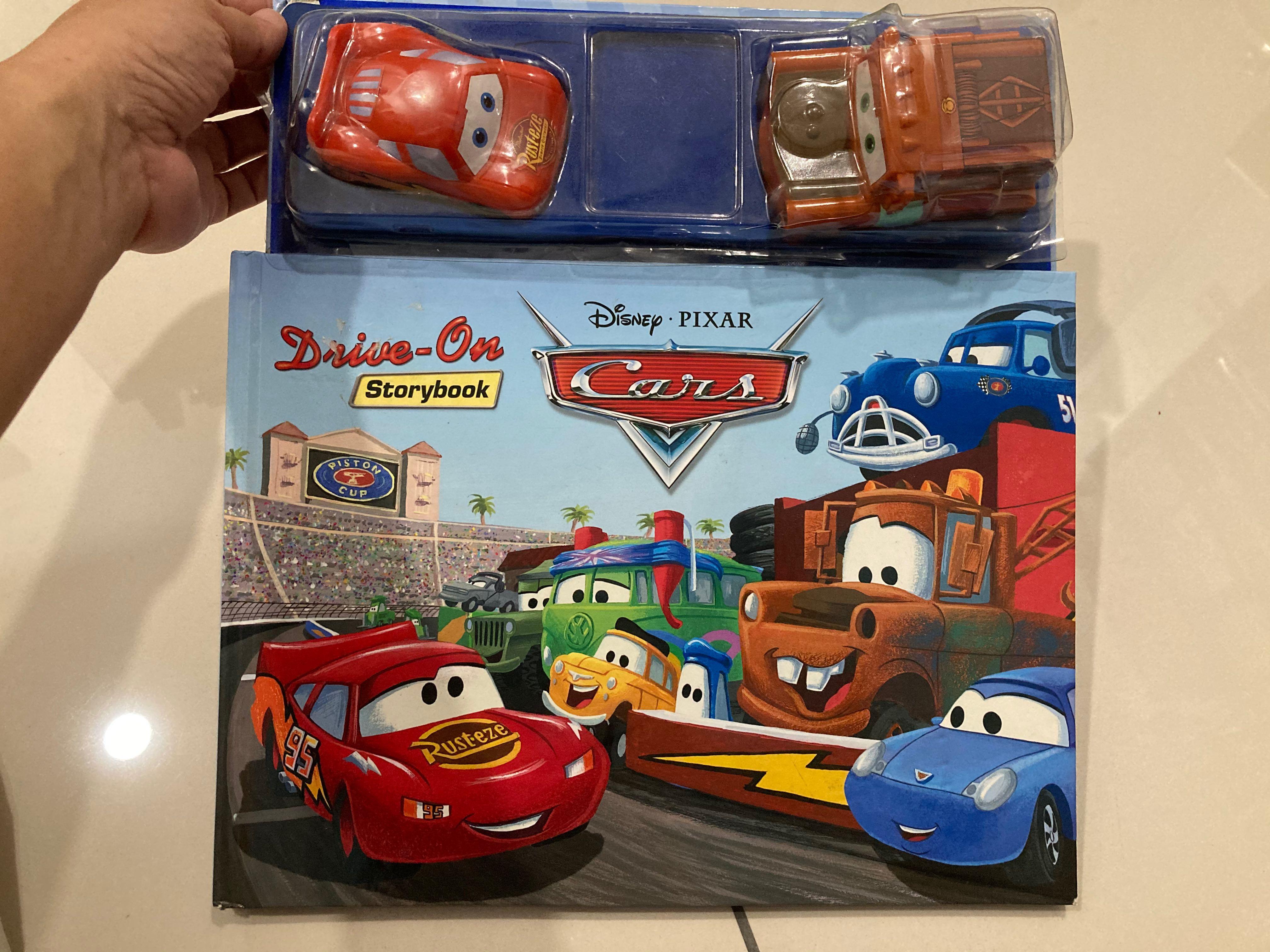 Disney Cars Drive On Storybook + moveable car, Hobbies & Toys ...