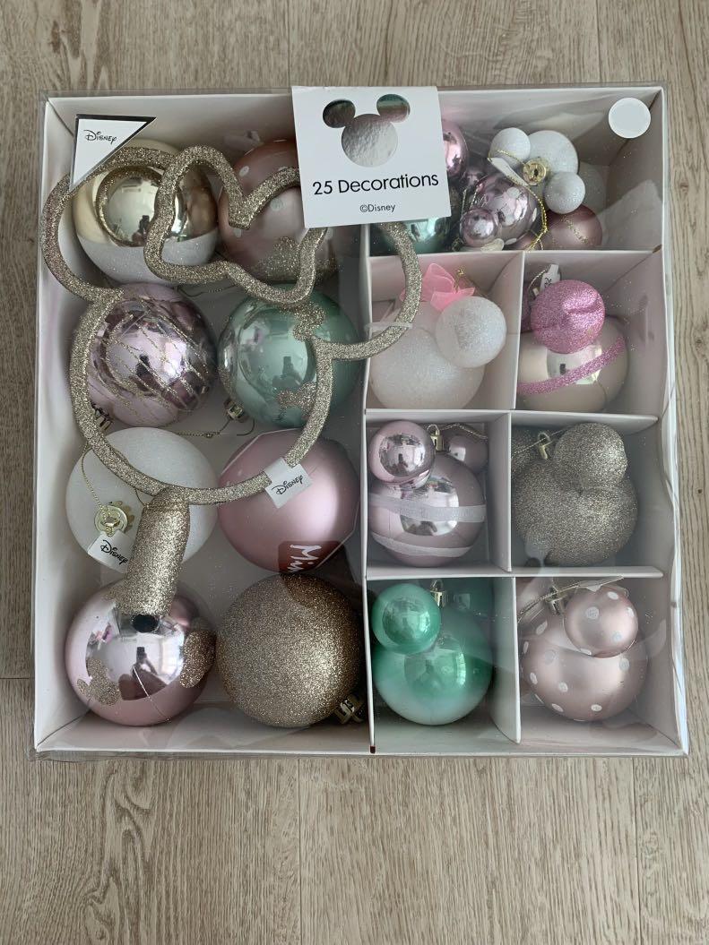 minnie mouse baubles primark